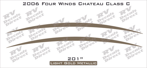 Four Winds Chateau Thor Class C Replacement RV Decals & Graphics