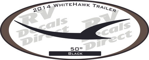 White Hawk Jayco Travel Trailer Replacement RV Decals & Graphics