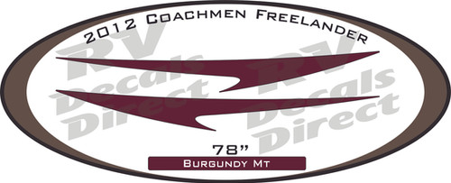 Freelander Coachmen Class C Replacement RV Decals & Graphics