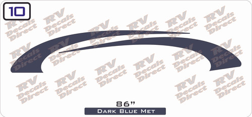 Designer Jayco 5th Wheel Replacement RV Decals & Graphics