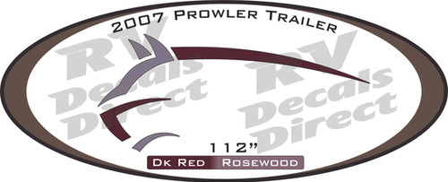 Prowler Heartland Travel Trailer Replacement RV Decals & Graphics