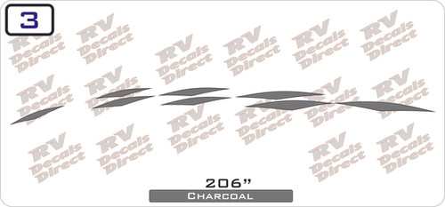 Cross Terrain Crossroads 5th Wheel Replacement RV Decals & Graphics
