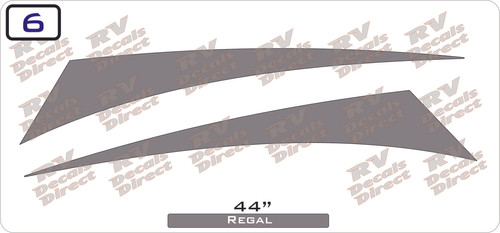 Flagstaff Forest River 5th Wheel Replacement RV Decals & Graphics