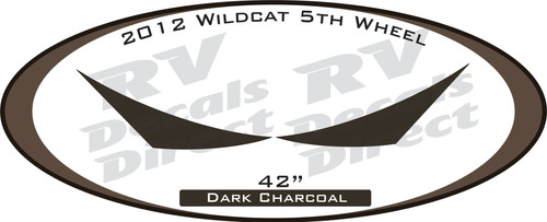 2012 Wildcat 5th Wheel | RV Decals Direct