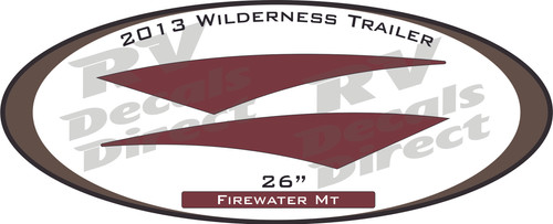 Wilderness Heartland Travel Trailer Replacement RV Decals & Graphics