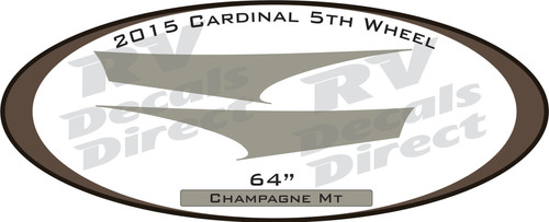 2015 Cardinal 5th Wheel | RV Decals Direct