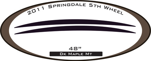 2011 Springdale 5th Wheel | RV Decals Direct