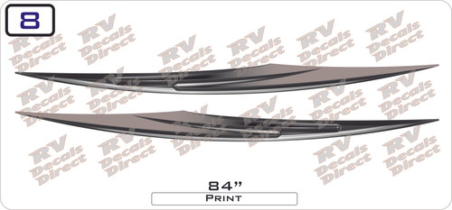 Rockwood Forest River 5th Wheel Replacement RV Decals & Graphics