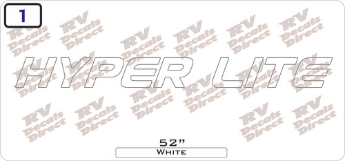 2017 XLR Hyper Lite Travel Trailer | RV Decals Direct