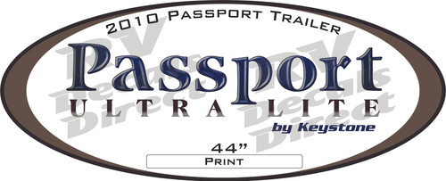 Passport Keystone Travel Trailer Replacement RV Decals & Graphics