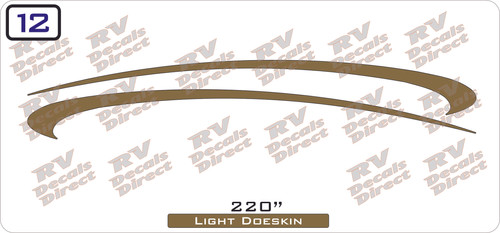 Scottsdale Newmar Class A Replacement RV Decals & Graphics