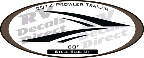 2014 Prowler Travel Trailer | USA - RV Decals Direct