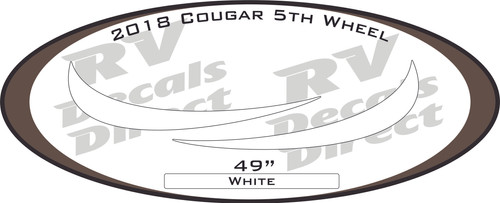 Cougar Keystone 5th Wheel Replacement RV Decals & Graphics