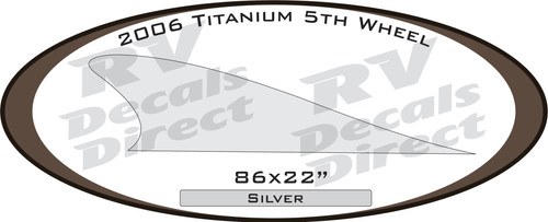 2006 Titanium 5th Wheel | RV Decals Direct