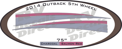 Outback Keystone 5th Wheel Replacement RV Decals & Graphics