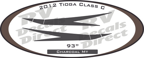 Tioga Ranger Fleetwood Class C Replacement RV Decals & Graphics