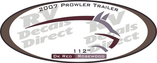 Prowler Heartland Travel Trailer Replacement RV Decals & Graphics