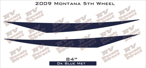 Montana Keystone 5th Wheel Replacement RV Decals & Graphics