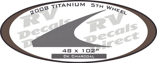 Titanium Glendale 5th Wheel Replacement RV Decals & Graphics