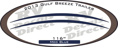 Gulf Breeze Gulf Stream Replacement RV Decals & Graphics