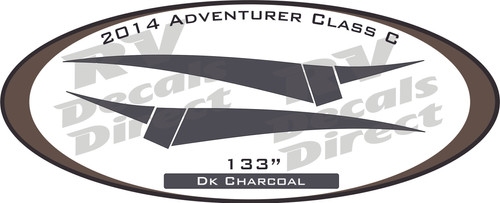 Adventurer Class C Replacement RV Decals & Graphics