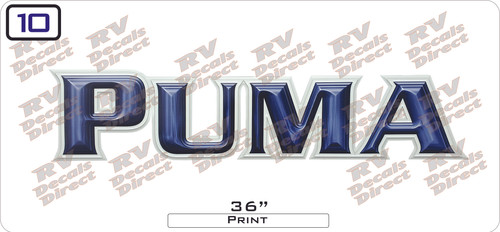 Puma Palomino Travel Trailer Replacement RV Decals & Graphics