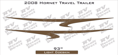 Hornet Keystone Travel Trailer Replacement RV Decals & Graphics