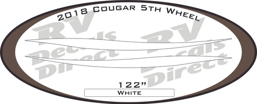 Cougar Keystone 5th Wheel Replacement RV Decals & Graphics