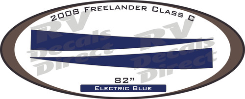 Freelander Coachmen Class C Replacement RV Decals & Graphics