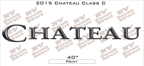 Chateau Thor Class C Replacement RV Decals & Graphics