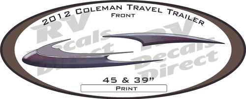 Coleman Travel Trailer Replacement RV Decals & Graphics