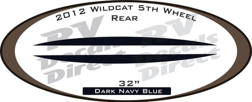 2012 Wildcat 5th Wheel | RV Decals Direct
