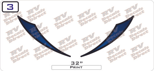 2013 Aerolite Travel Trailer | USA - RV Decals Direct