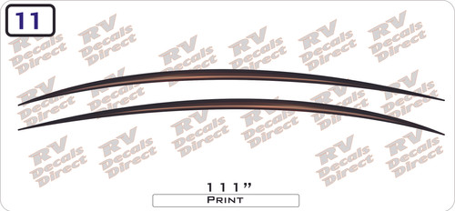 Rockwood Forest River 5th Wheel Replacement RV Decals & Graphics