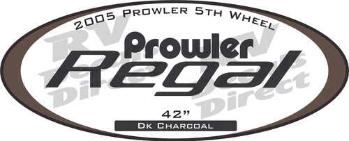 Prowler Fleetwood 5th Wheel Replacement RV Decals & Graphics