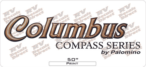 Columbus Palomino 5th Wheel Replacement RV Decals & Graphics