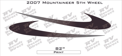 Mountaineer Keystone 5th Wheel Replacement RV Decals & Graphics