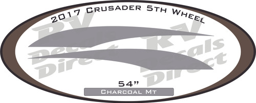 Crusader Prime Time 5th Wheel Replacement RV Decals & Graphics