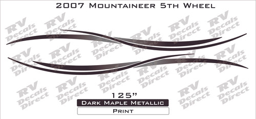 Mountaineer Keystone 5th Wheel Replacement RV Decals & Graphics