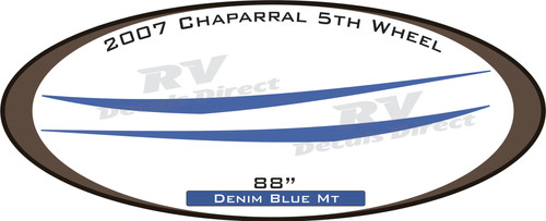 2007 Chaparral 5th Wheel | RV Decals Direct