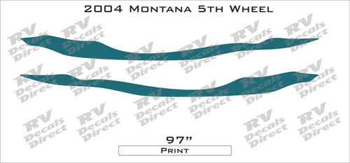 Montana Keystone 5th Wheel Replacement RV Decals & Graphics