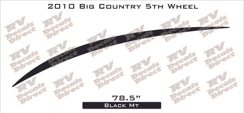 Big Country Heartland 5th Wheel Replacement RV Decals & Graphics