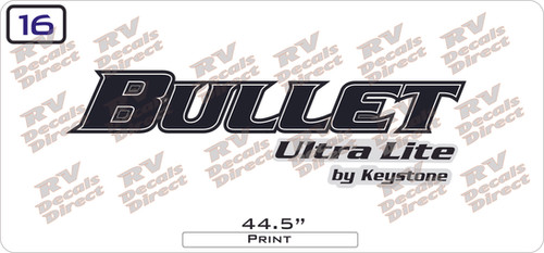 2020 Bullet Travel Trailer | RV Decals Direct