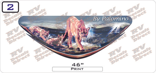 Puma Palomino Travel Trailer Replacement RV Decals & Graphics