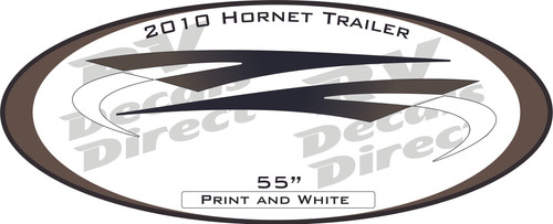 Hornet Keystone Travel Trailer Replacement RV Decals & Graphics