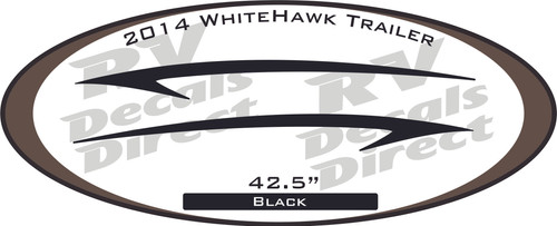White Hawk Jayco Travel Trailer Replacement RV Decals & Graphics