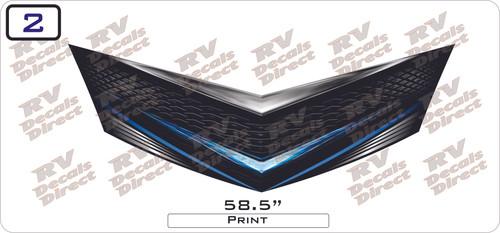 Fuzion Keystone 5th Wheel Replacement RV Decals & Graphics