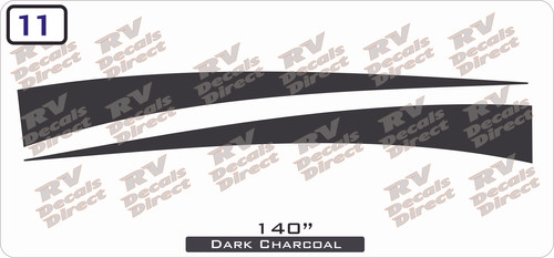 Designer Jayco 5th Wheel Replacement RV Decals & Graphics