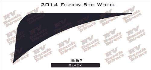 Fuzion Keystone 5th Wheel Replacement RV Decals & Graphics