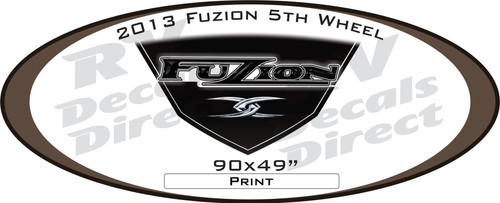 2013 Fuzion 5th Wheel | RV Decals Direct